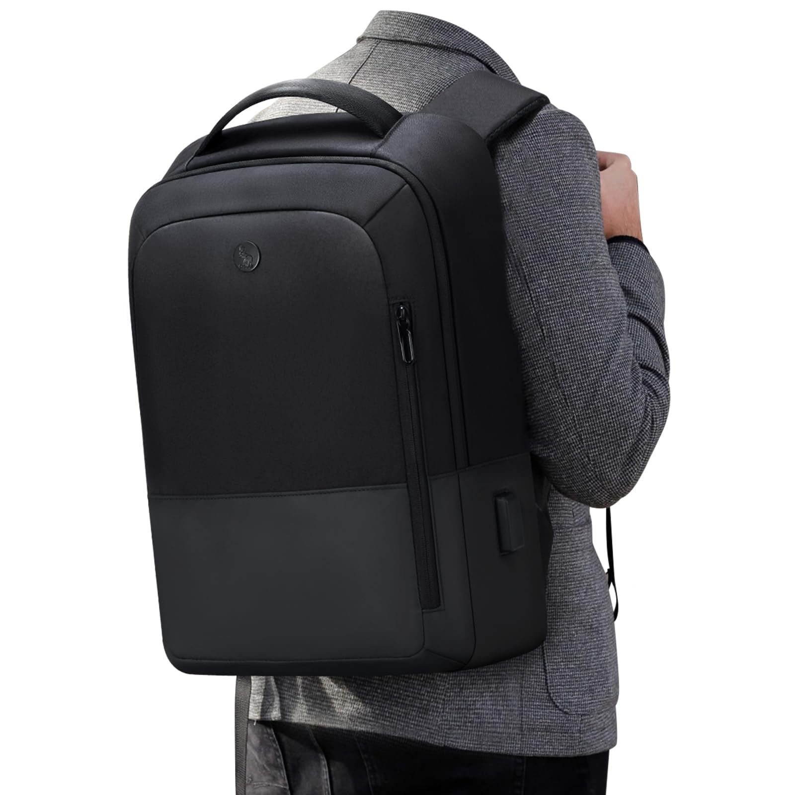 Amazon.com: OIWAS Mens Backpack for Work Waterproof Laptop Backpack ...
