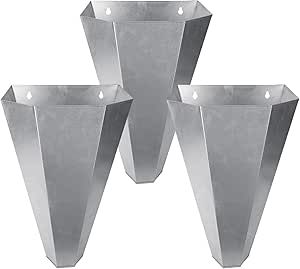 Amazon.com : Holdly Galvanized Steel Poultry Restraining Cone for Chicken,for Large Layers ...