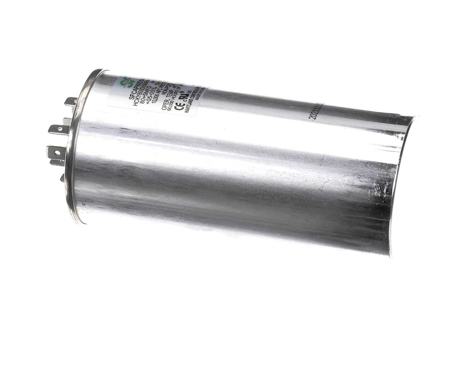 Trane Capacitor; 80+5Mfd 370/440V Round Run Capacitor: Amazon.com ...