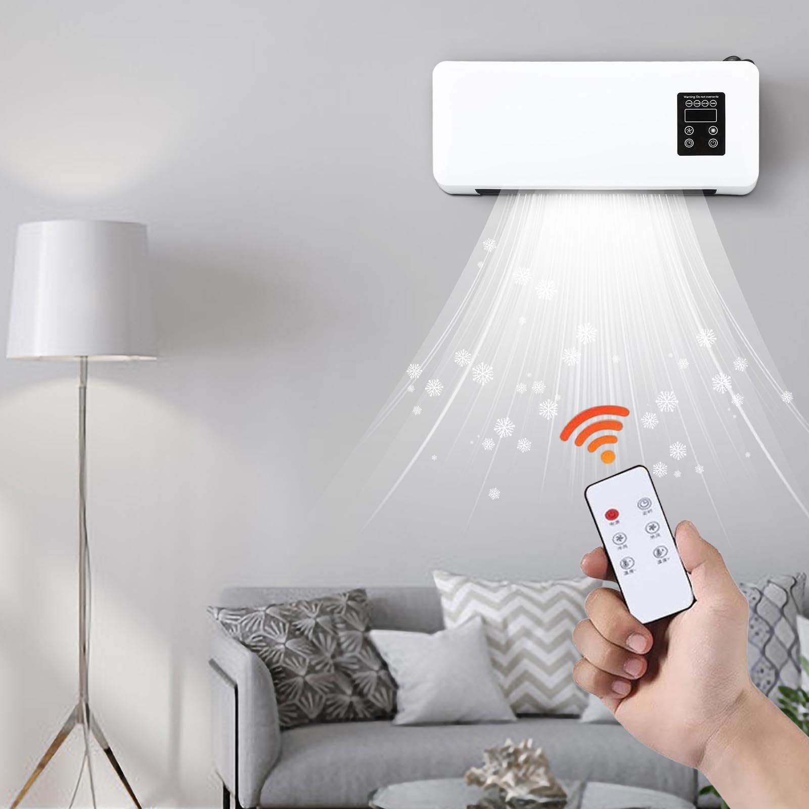 Amazon.com: Wall-mounted chillers and dual-purpose heaters, portable ...
