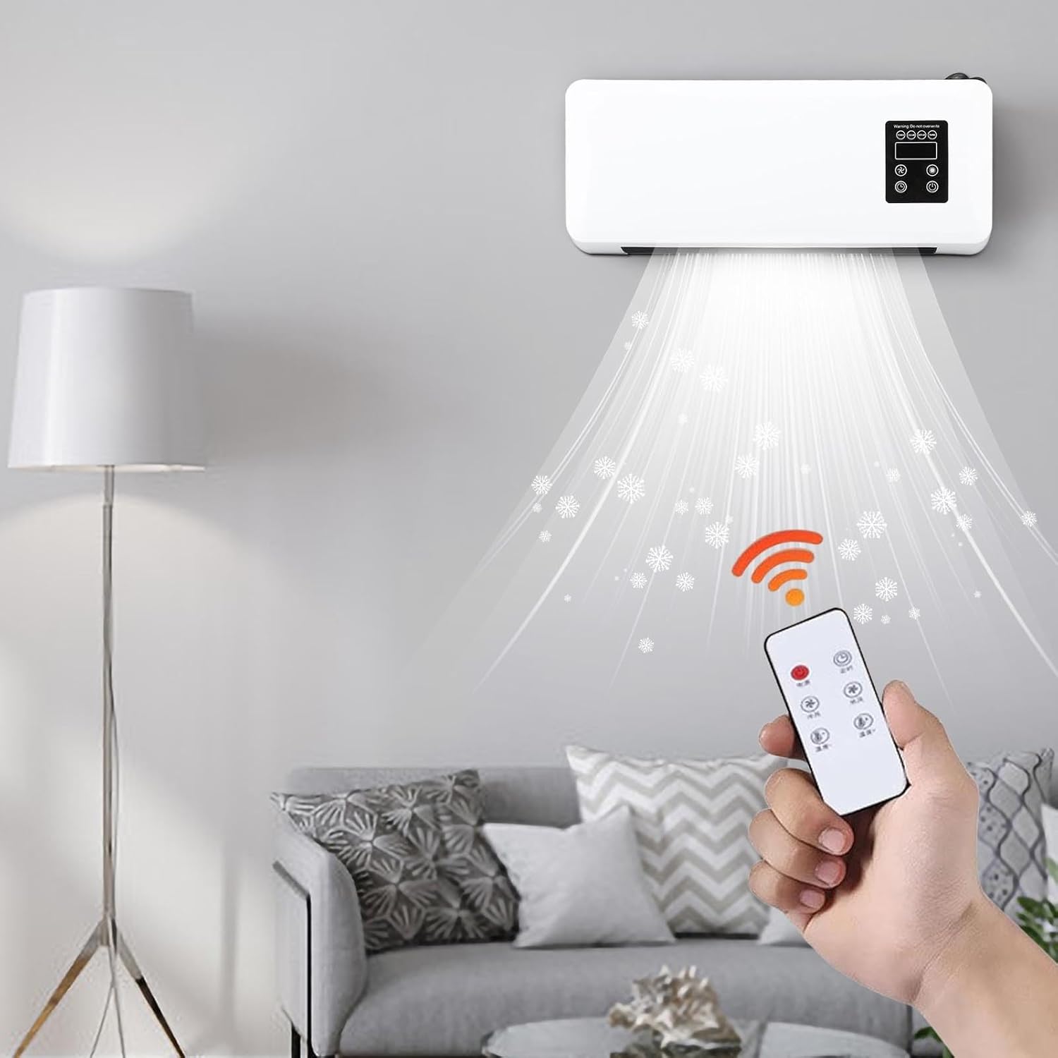 Amazon.com: Wall-mounted chillers and dual-purpose heaters, portable ...