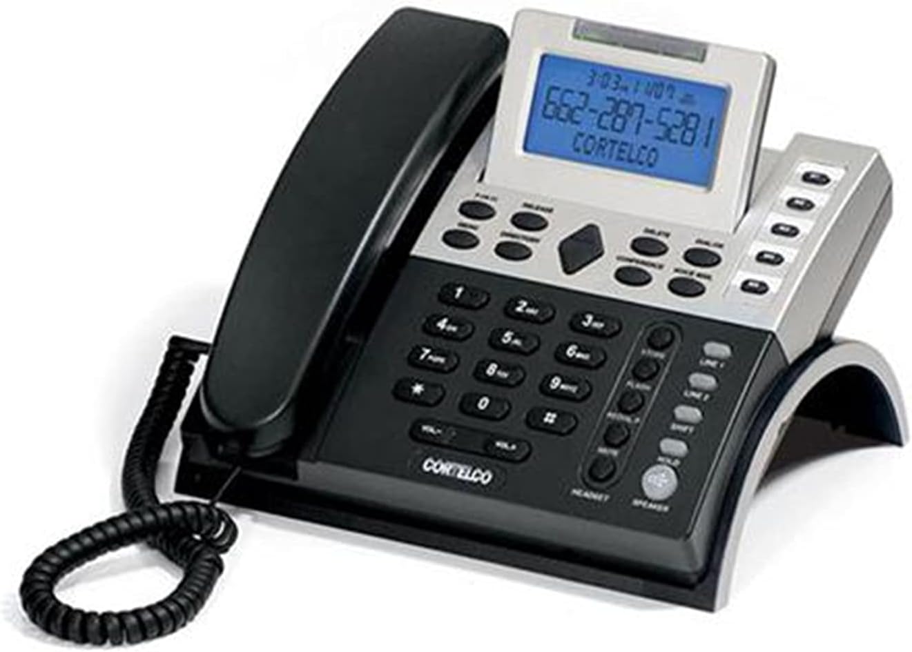 Amazon.com : Cortelco 1220 00tp227s 2-line Cid Business Tel. : Corded ...