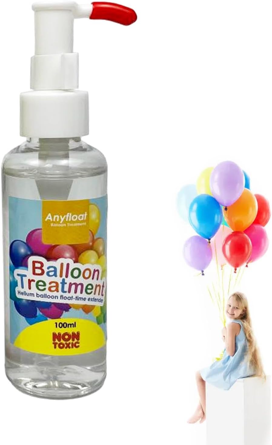Amazon.com: 100ML Helium Balloon Protection Fluid, Ultra Hi-Float ...