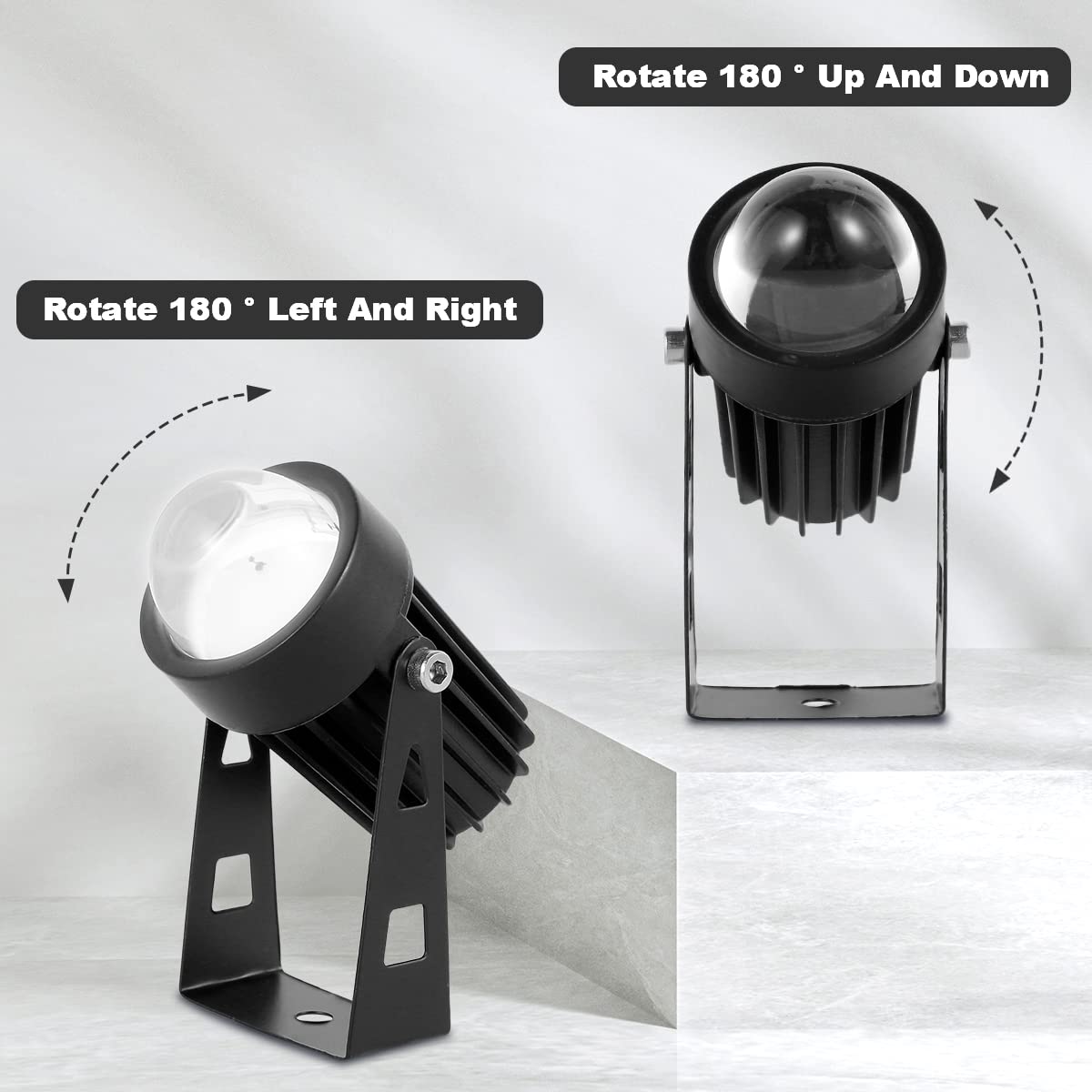 Snapklik.com : 5W LED Spotlights IP65 Waterproof Narrow Beam Floodlight ...