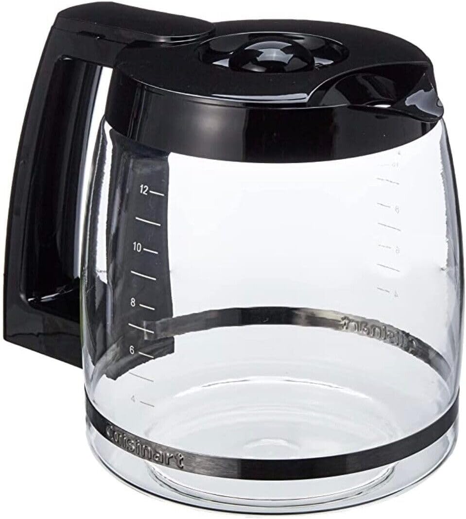 Amazon.com: DCC-1200PRC Glass Carafe - Black, for 12 Cup Coffee Maker ...