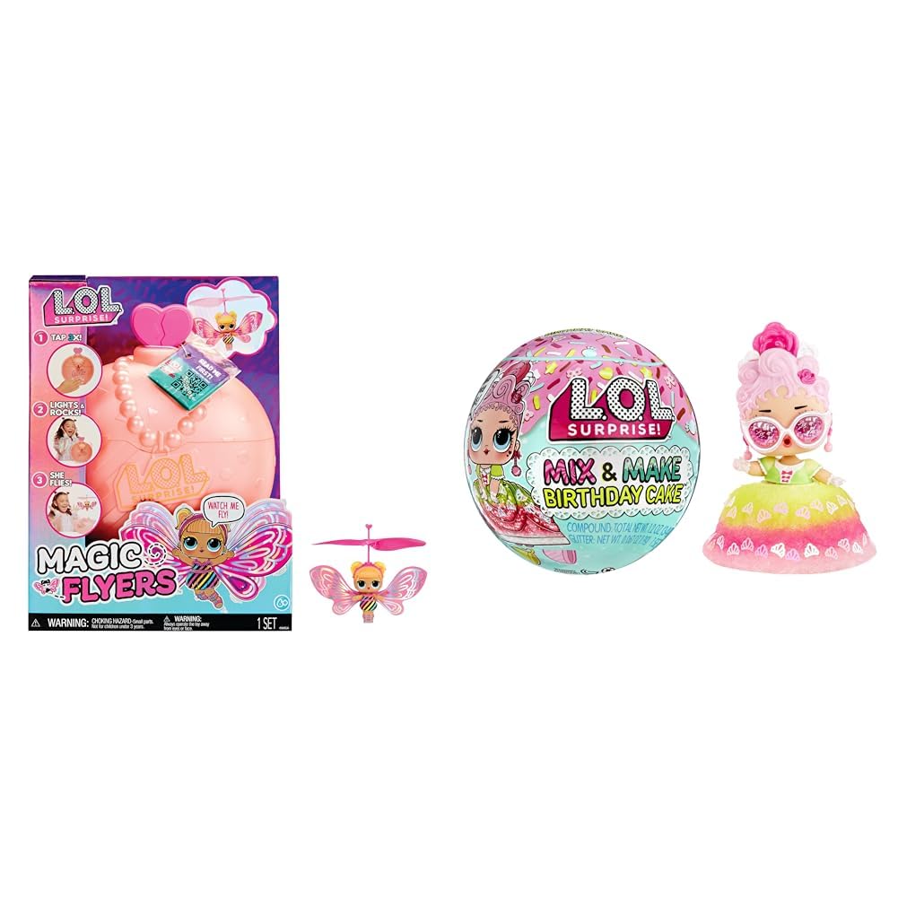 LOL Surprise Magic Flyers - Flutter Star - Hand Guided Flying Doll ...