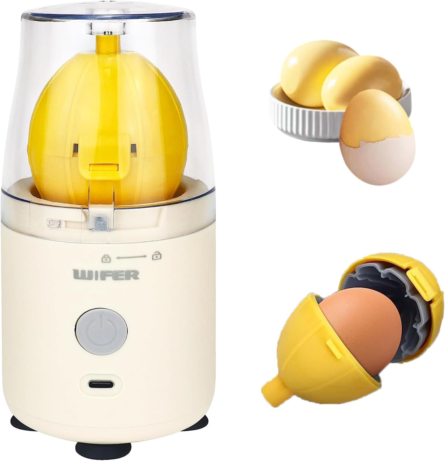 Amazon.com: Electric Egg Spinner, Egg Homogenizer Manual Puller ...