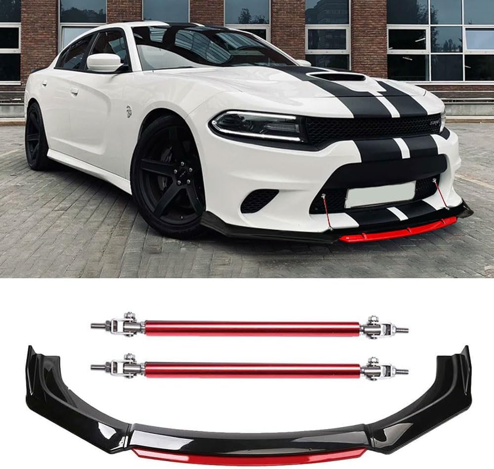Amazon.com: DREAMIZER Universal Front Bumper Lip Chin Spoiler Splitter ...