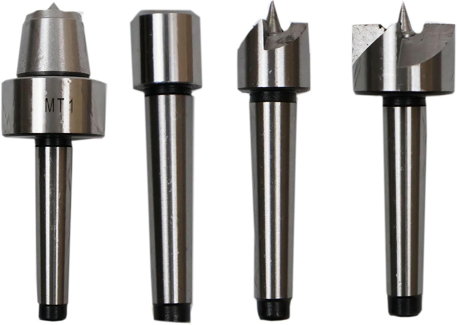 4pcs MT1 Drive Spur Cup Set Kit Arbor Woodworking,MT1 Lathe Live Center ...