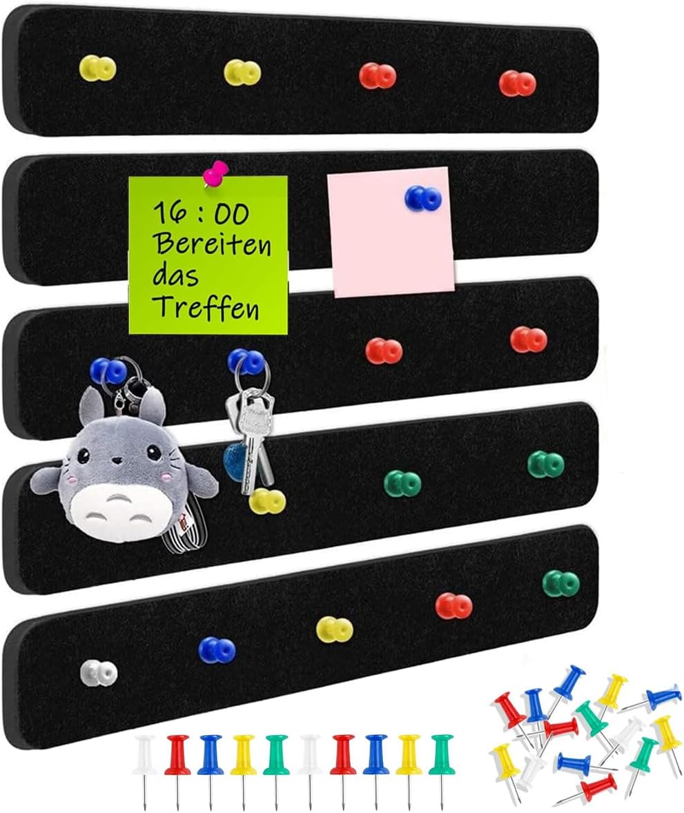 DECORITA Large Office Cork Board Alternative - 47"x35" 12 Pack Felt ...