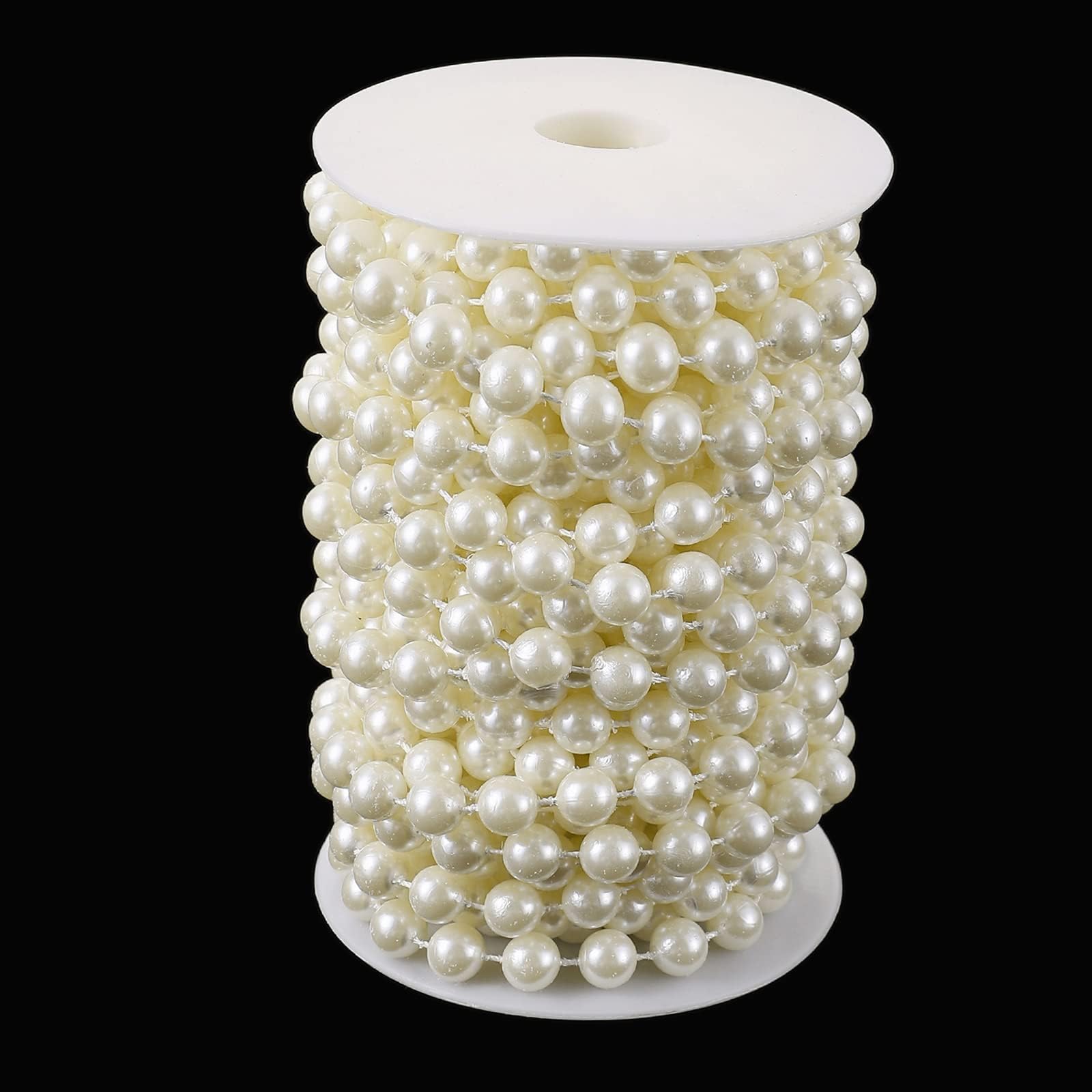 Amazon.com: B&S FEEL 5mm Faux Pearl Beads Garland Pearl Bead Roll ...
