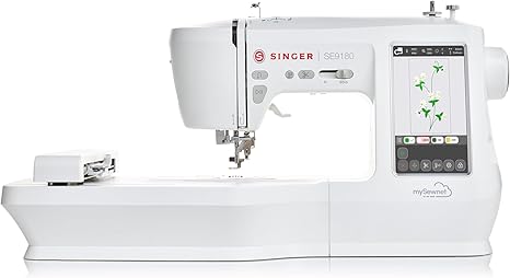 Amazon.com: SINGER SE9180 Sewing & Embroidery Machine | 250 Built-in ...