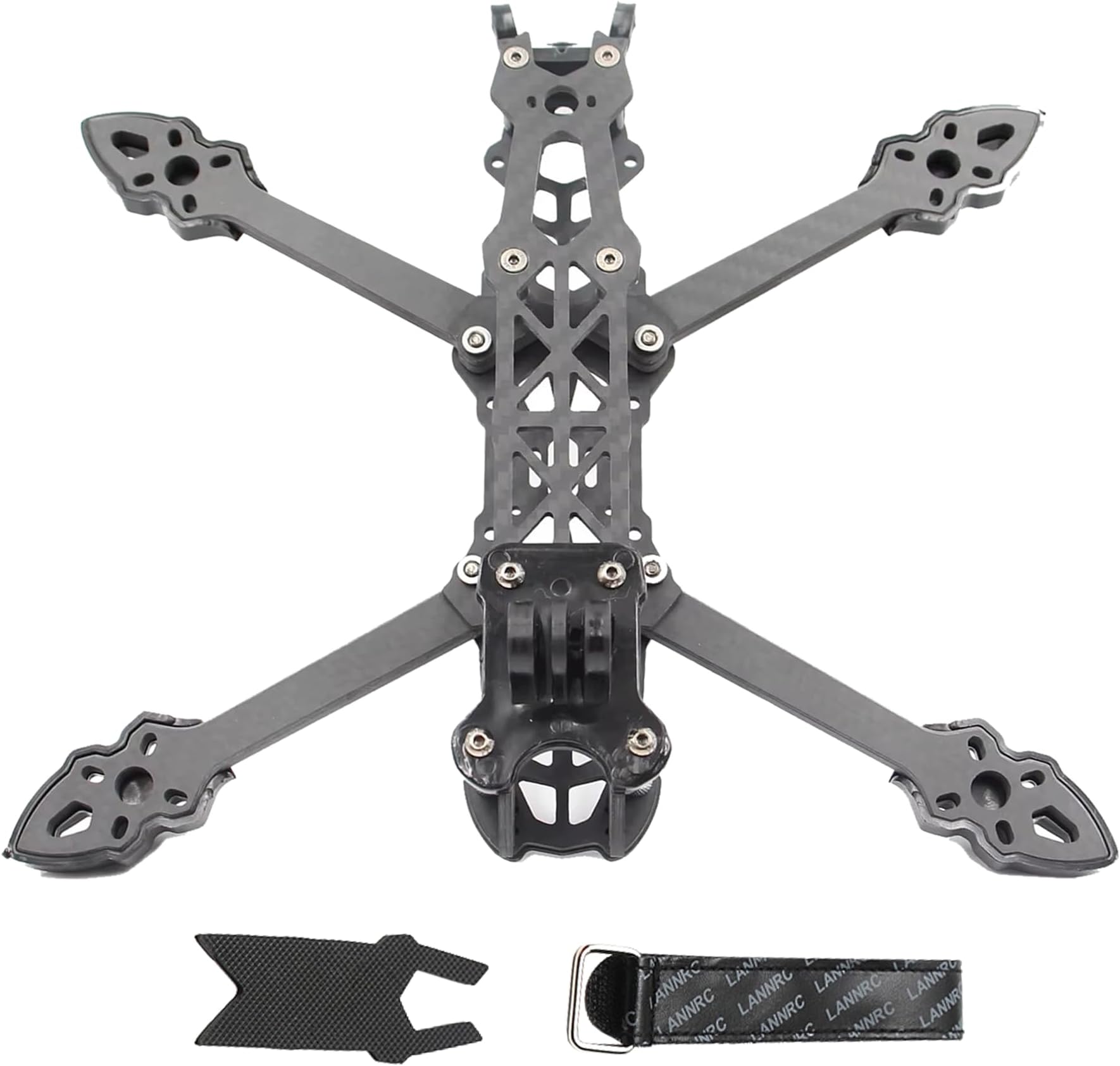 Amazon.com: 5 Inch FPV Drone Frame: 5" DIY Frame Kit with Printed Mount ...
