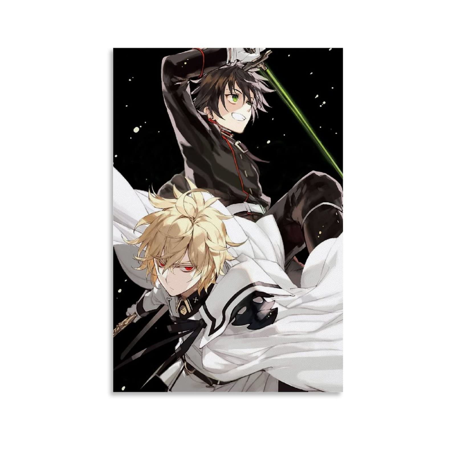 Buy ZGDL Seraph of The End Anime Yuichiro Hyakuya and Mikaela Hyakuya ...
