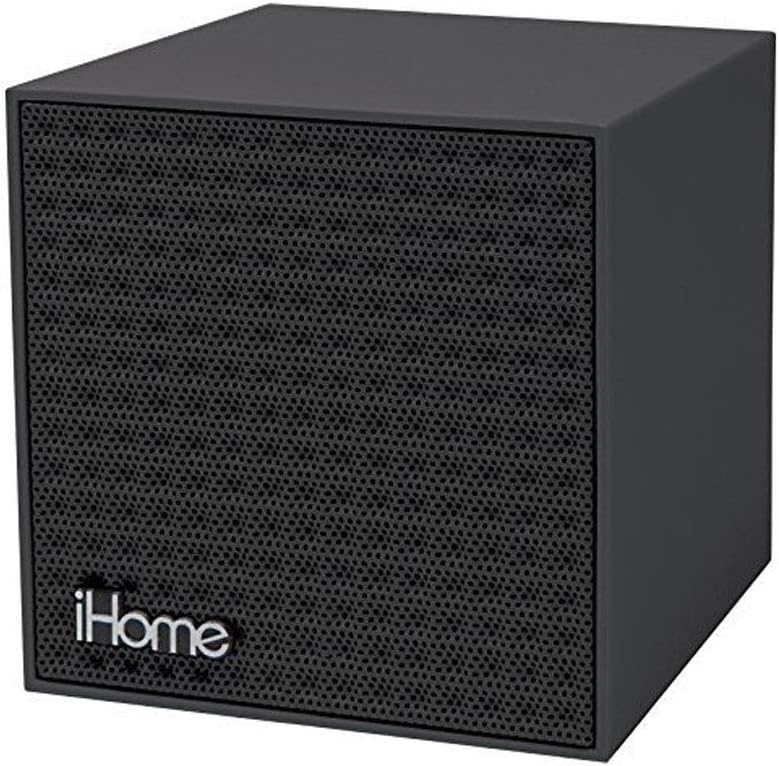 Amazon.com: iHome Bluetooth Rechargeable Mini Speaker Cube - Black ...