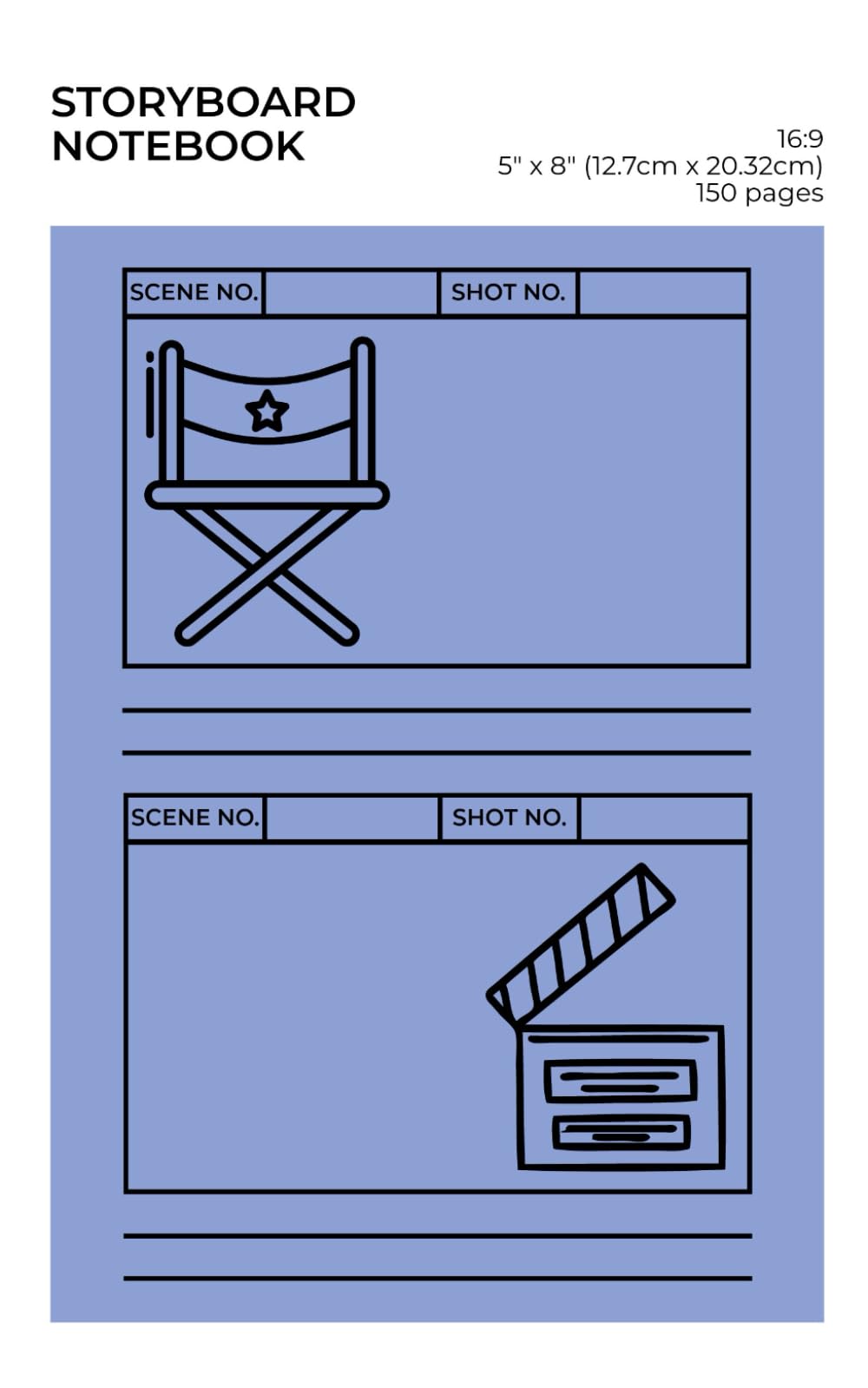 Amazon.com: 16:9 Storyboard Notebook: Blank Storybook Sketch Pad ...