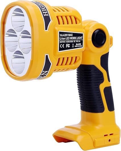 ELEFLY 20V Cordless LED Work Light DCL043 Compatible with 20V Max ...