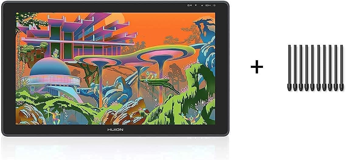 Amazon.com: 2020 HUION KAMVAS 22 Plus Full-Laminated Graphics Drawing ...