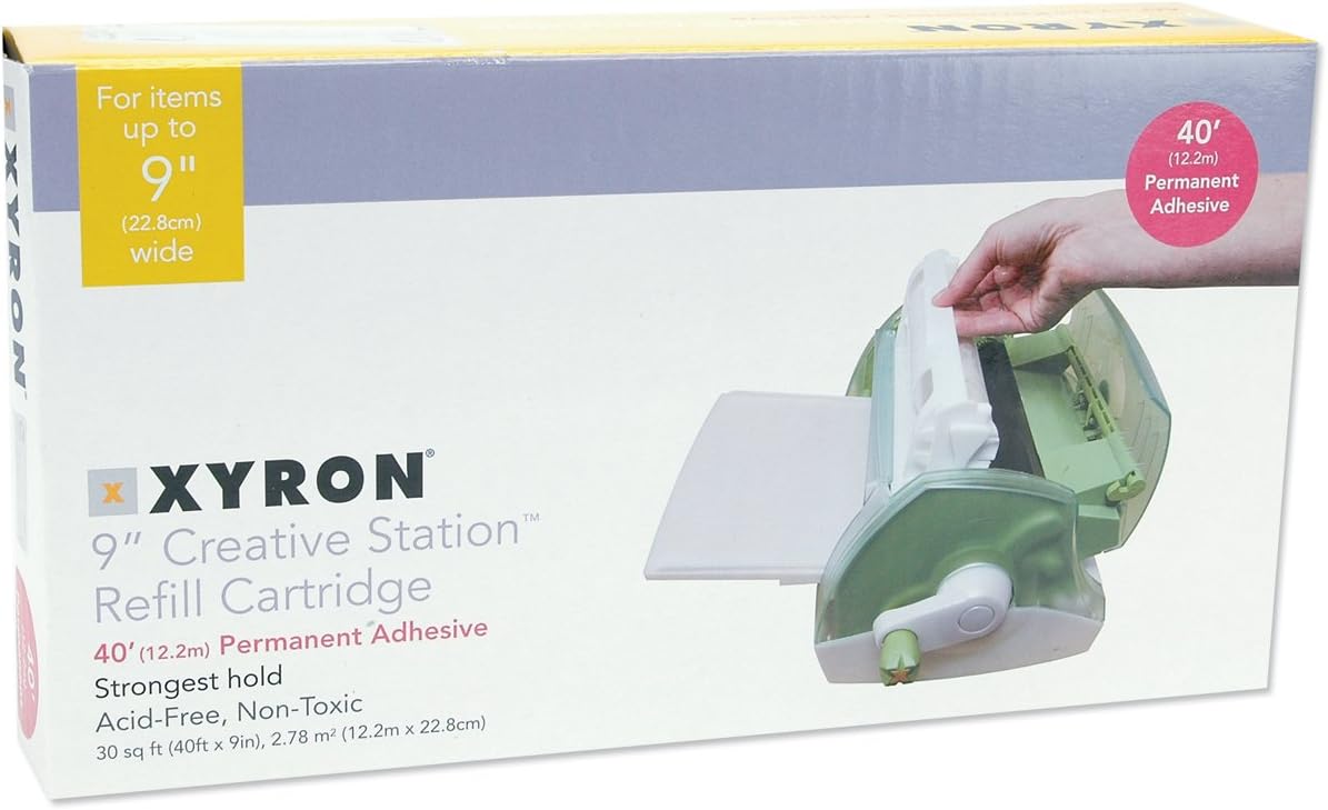 Xyron 900 Adhesive Refill Cartridge-9"X40' Permanent : Amazon.ca ...