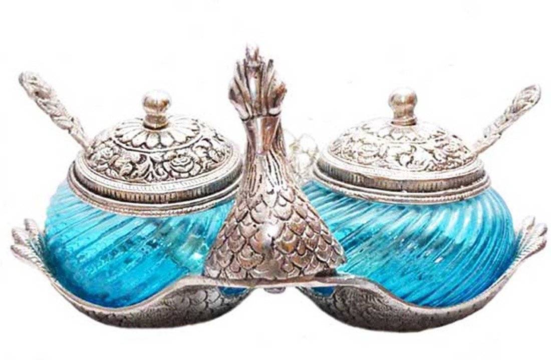 Buy Agarwal Trading Corporation Duck Shape Crystal and White Metal ...