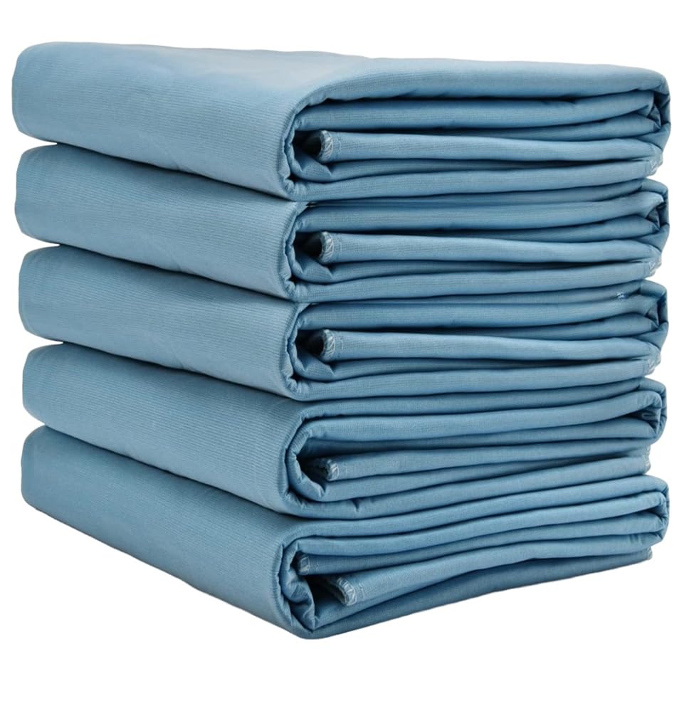 Washable Underpads 34"x54" with 4-Layer Protection [4 Pack] Reusable ...