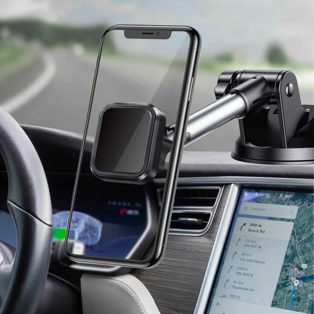 Amazon.com: SGNICS Universal Magnetic Cradle Windshield Dashboard Cell ...