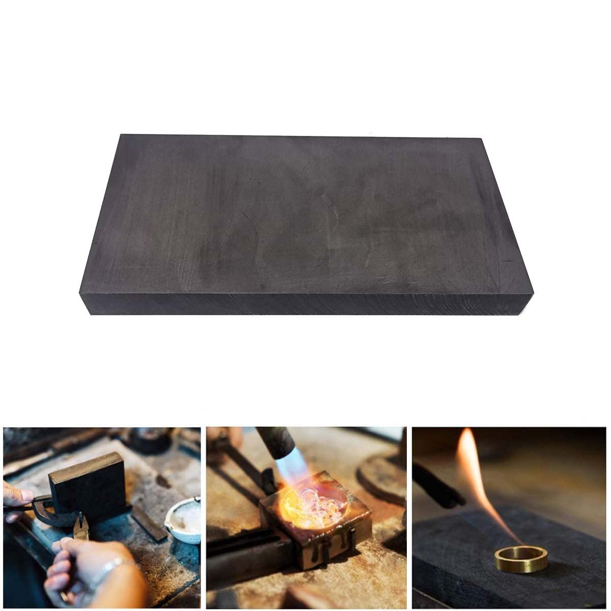 Graphite Ingot For Machining EDM Graphite Plate 200x100x10mm - Smooth ...