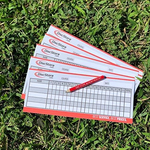 Amazon.com : Disc Golf Fillable Cardstock Scorecard - Blank - 5 Pack ...