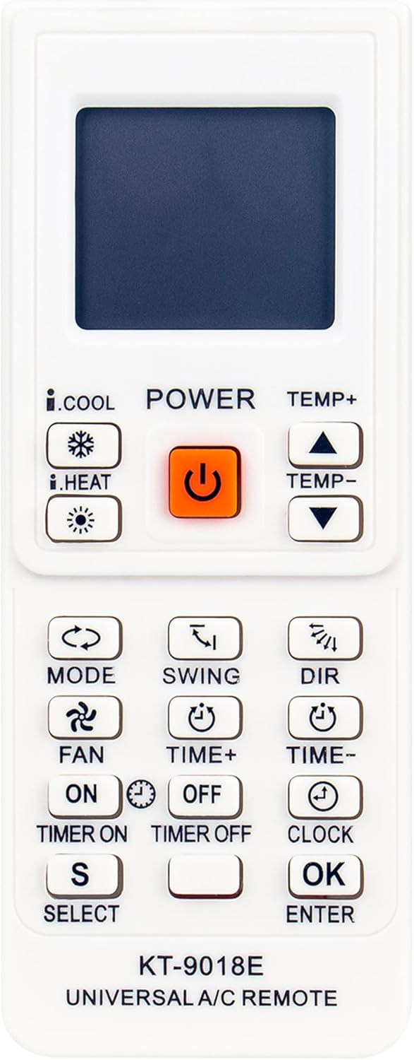 Amazon.com: AULCMEET 4000 in 1 Universal Air Conditioner Remote Control ...