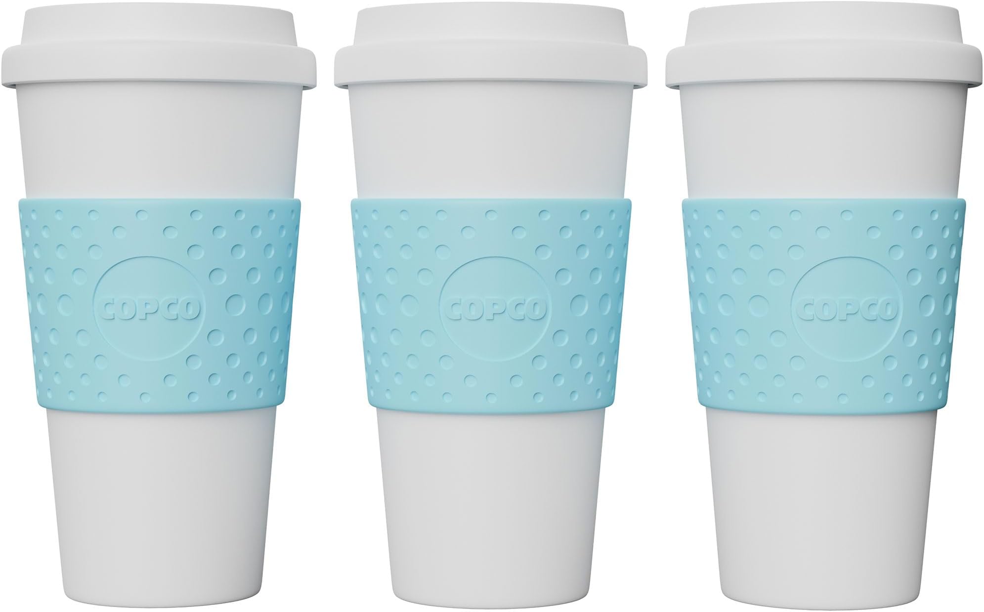 Amazon.com: Copco Acadia 16oz Travel Mug with Lid, Set of 2 Double Wall ...