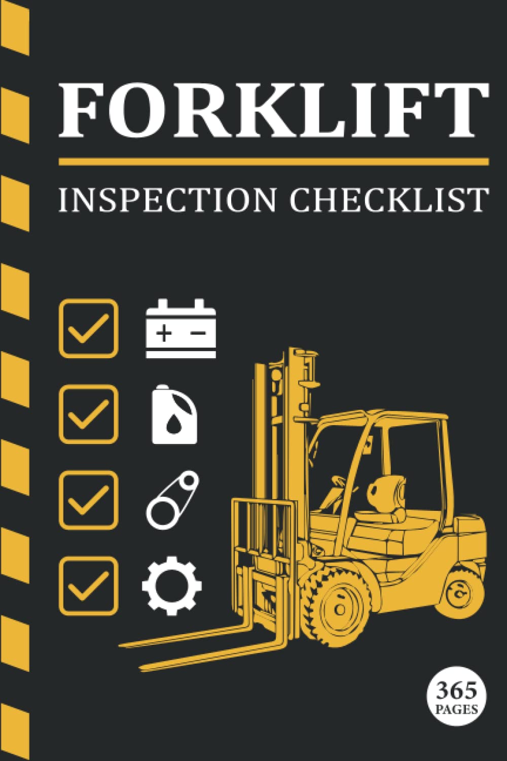 Forklift Inspection Checklist Operators Safety And Maintenance Record ...