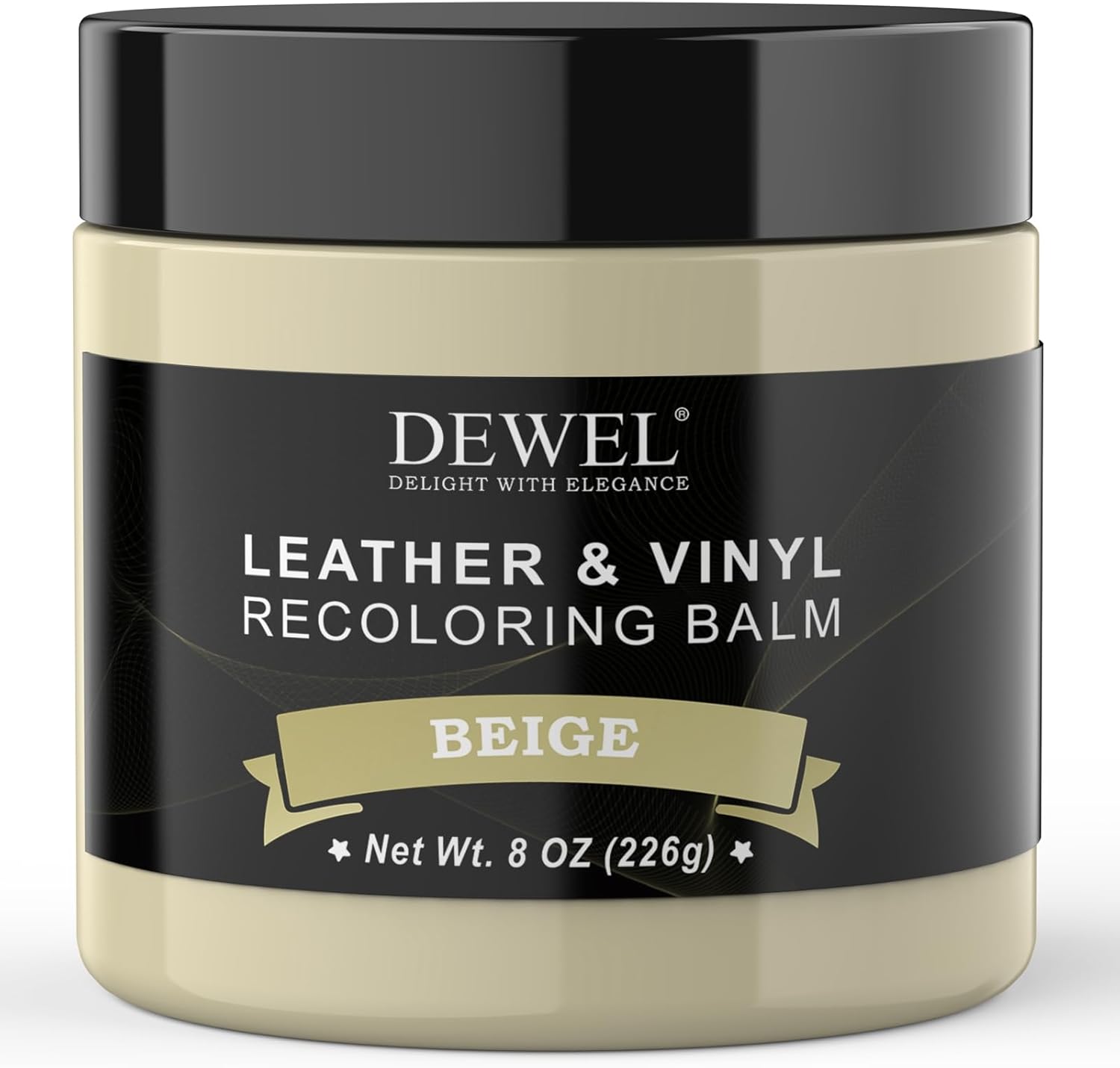 Amazon.com: DEWEL Leather Recoloring Balm, Beige Leather Color Restorer ...