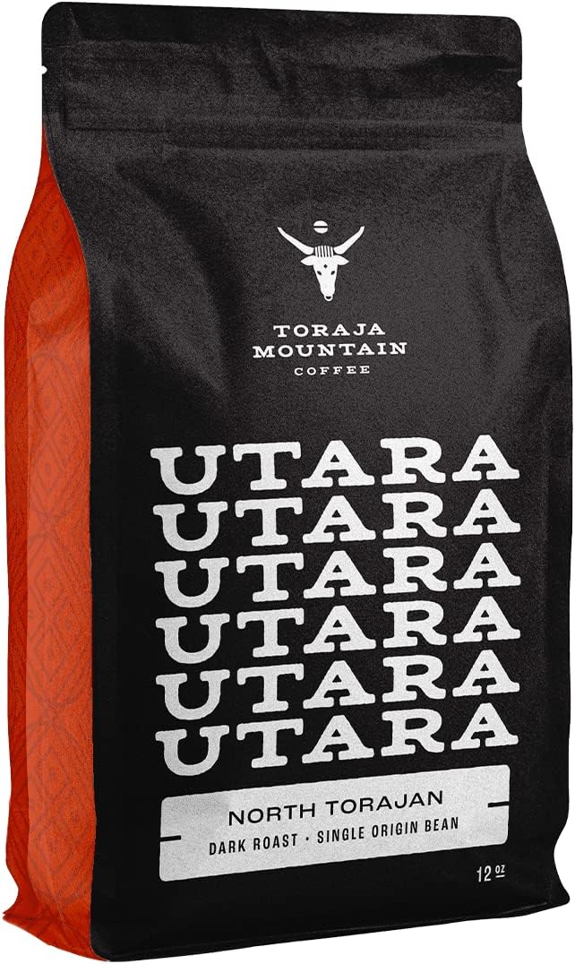 Amazon.com : Toraja Mountain Coffee Utara, Indonesian Coffee, Low Acid ...