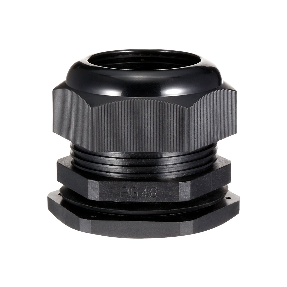 uxcell PG48 Cable Gland Waterproof Connector Plastic Wire Glands Joints ...