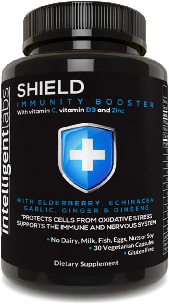 Amazon.com: Intelligent Labs Shield Immune System Support Formula from ...