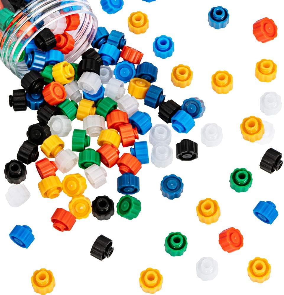 Amazon.com: Syringe Caps for Pets fit Slip leur and Lock luer PURPLE ...