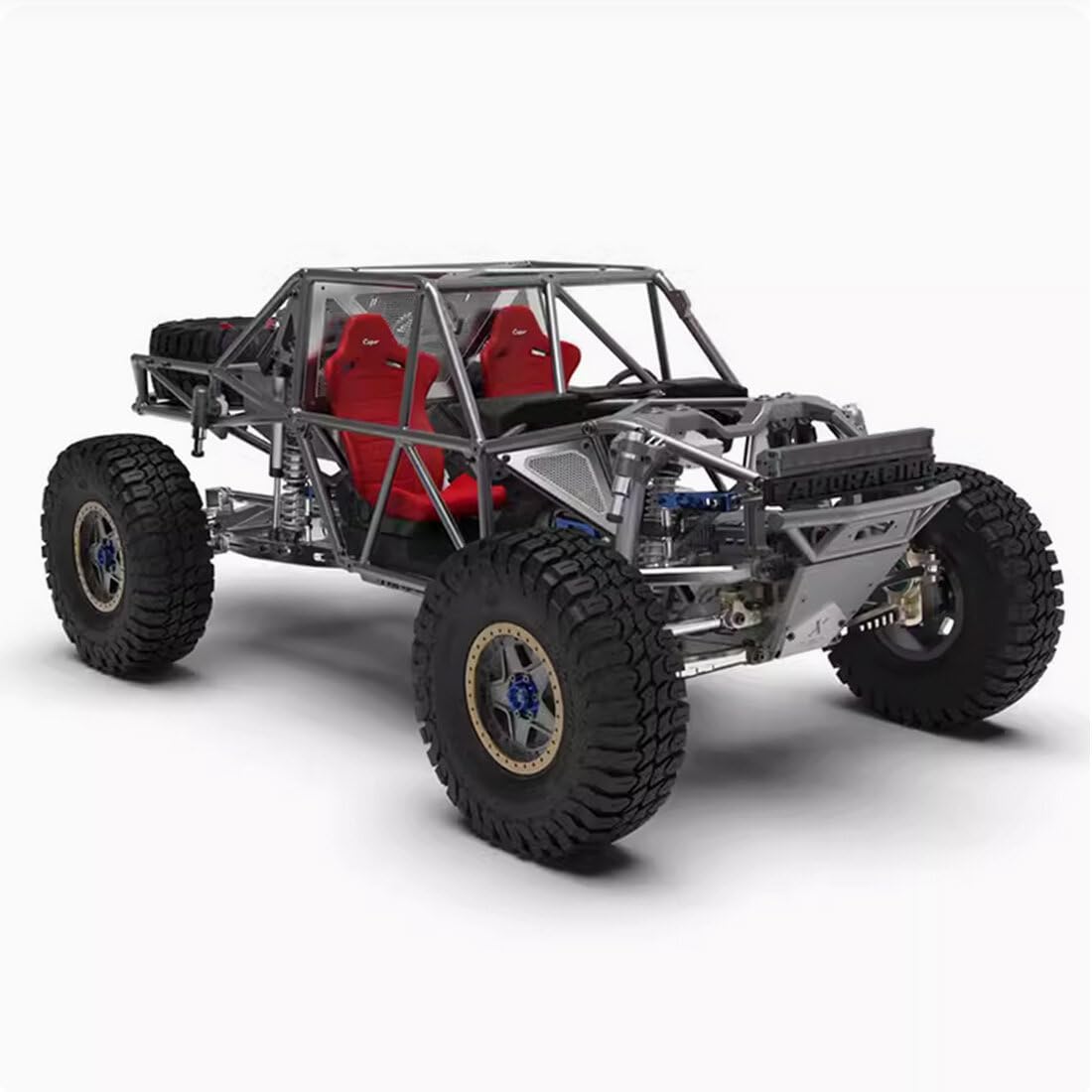 Amazon.com: Luminda 1/8 Scale RC Climbing Car, 2.4G 6CH Waterproof Off ...