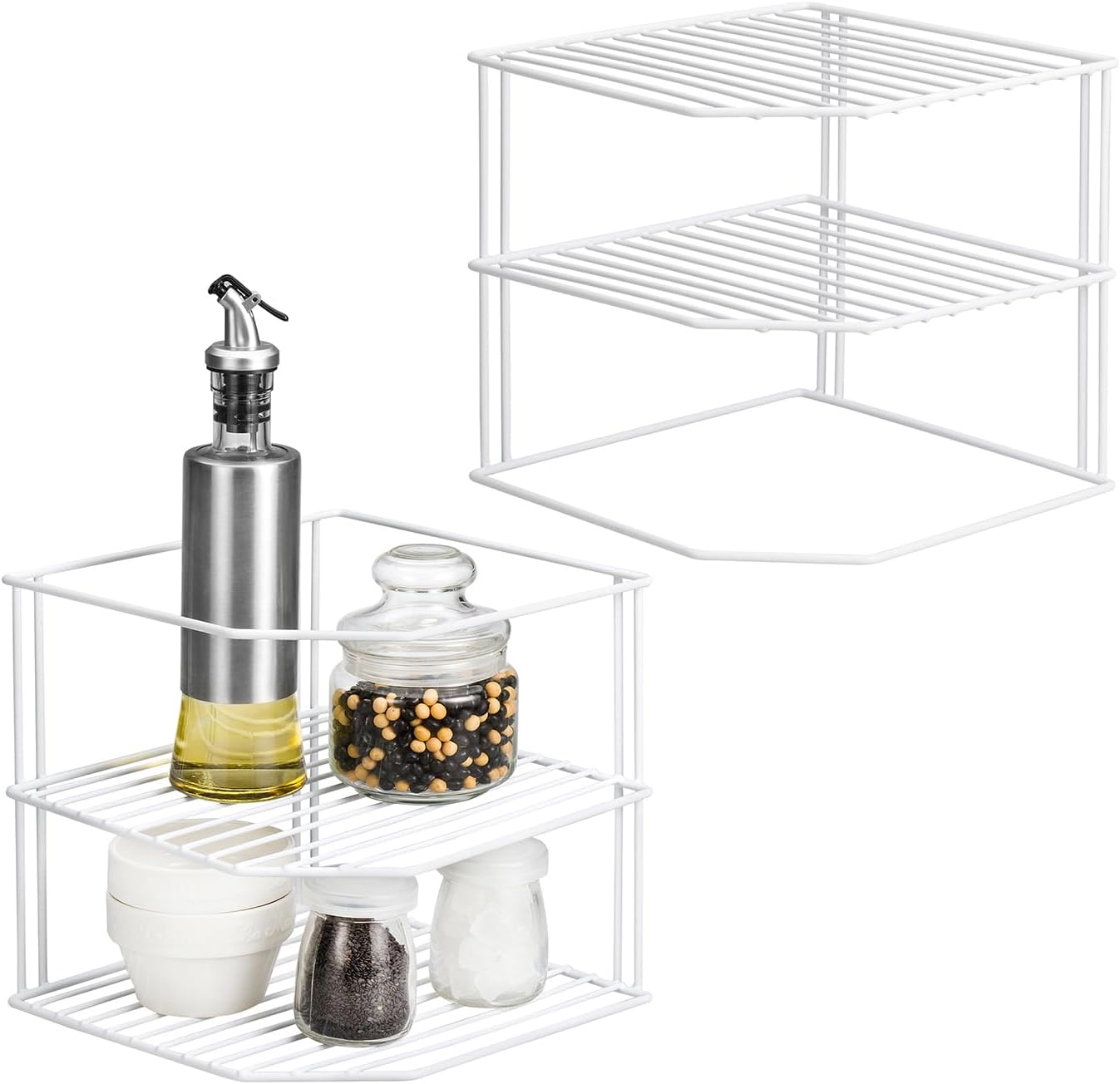 Corner Plate Stacker, plate stand : Amazon.co.uk: Home & Kitchen