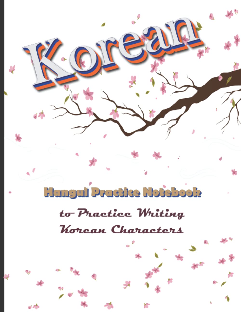 Korean Writing Practice Notebook Hangul Korean Alphabet Master Basics ...