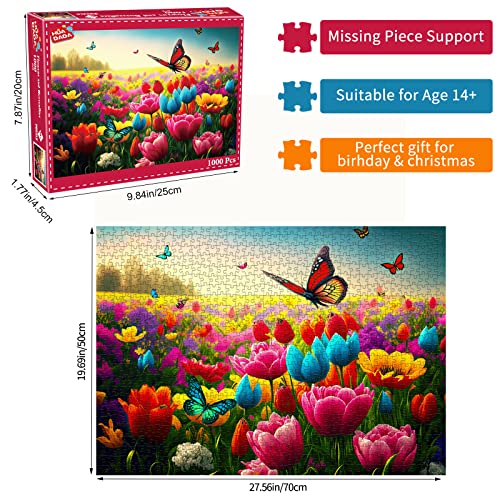 HUADADA Jigsaw puzzles for adults 1000 piece jigsaw puzzles for adults ...