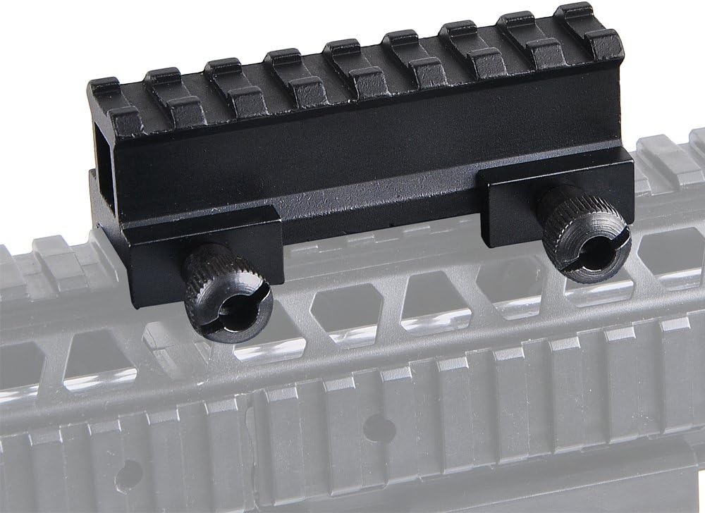 BESTSIGHT Tactical Picatinny Riser Scope Mount High Profile Riser Mount ...