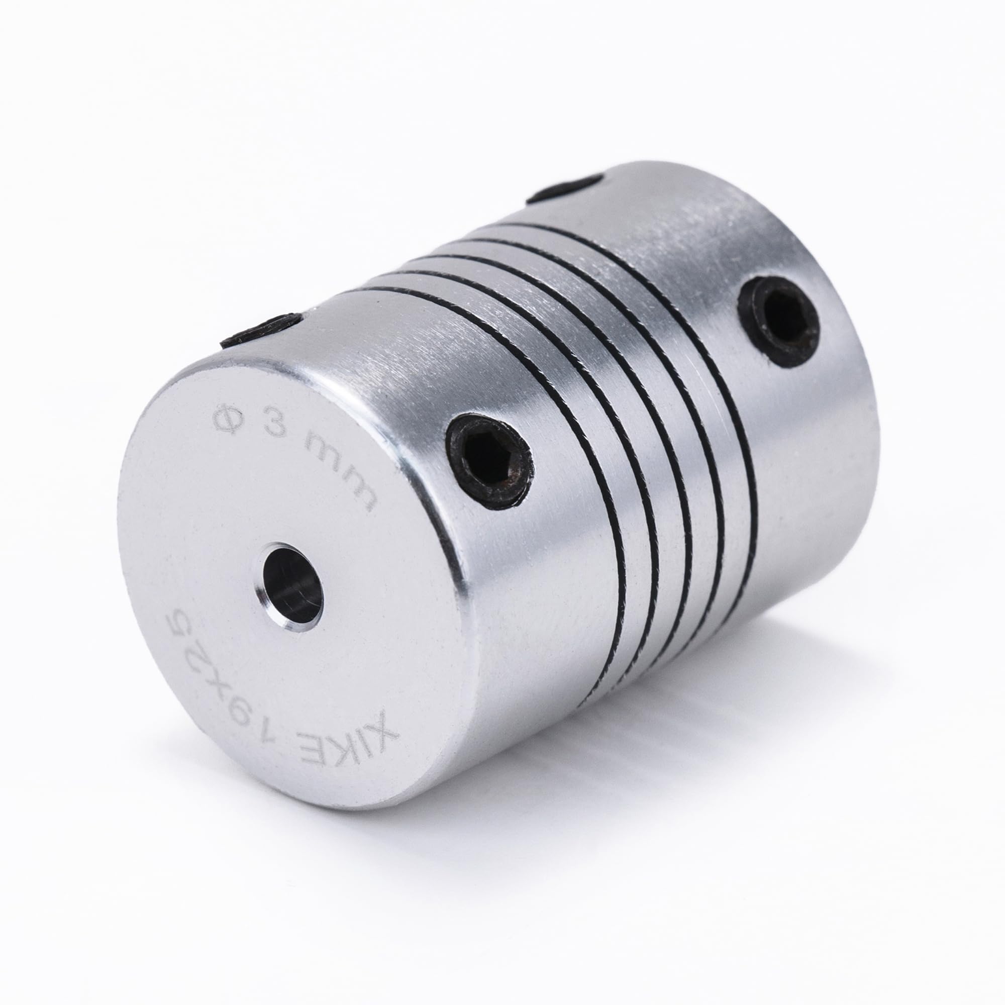 Snapklik.com : 2PCS 3mm To 5mm Shaft Coupling 25mm Length 19mm Diameter ...