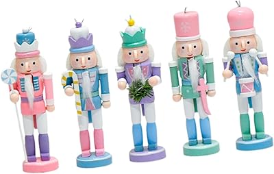 Amazon.com: Needzo Wooden Santa Nutcracker with Flamingo, Tropical ...