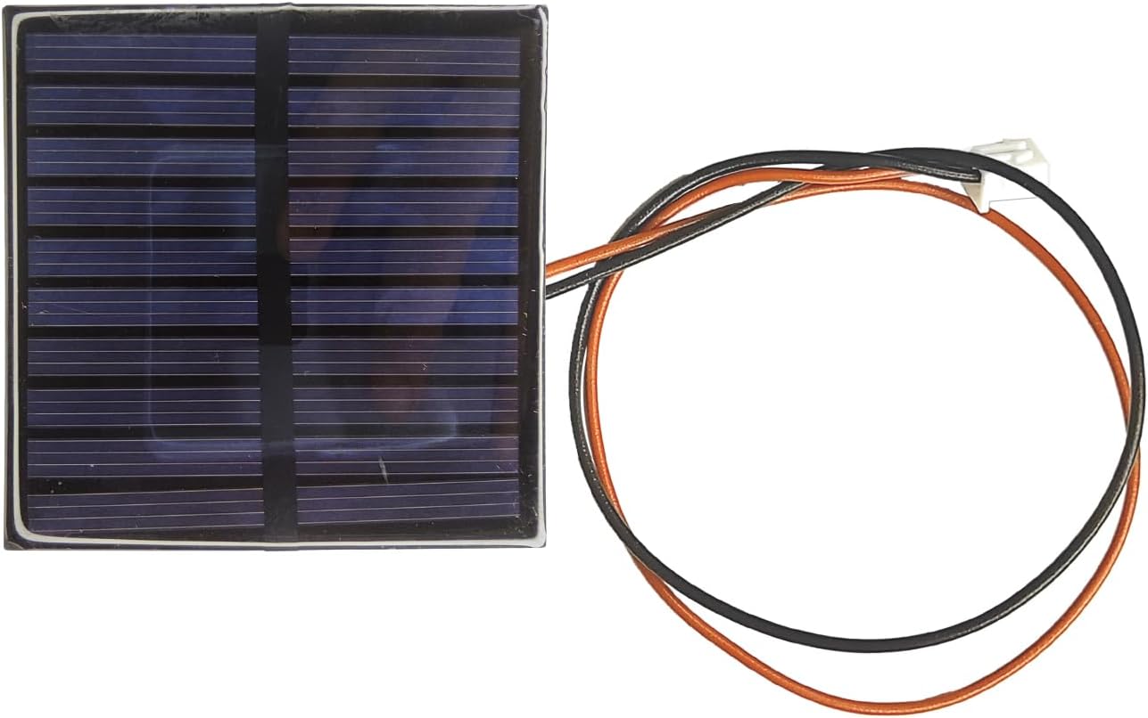ILT Retail -Solar for DIY Square Shape 6V 100MA Mini Solar Panel Wire ...