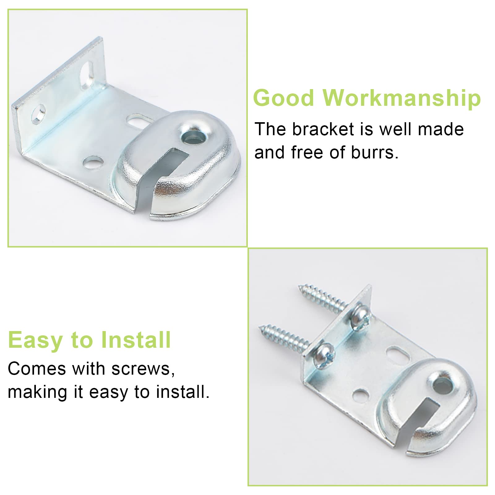 UFURMATE Roller Shades Bracket, 2 Sets Multipurpose Roller Window Shade ...