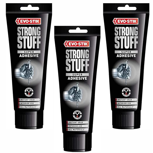 3 x Evo-Stik Strong Stuff Super Glue & Adhesive | Instant Grab for ...