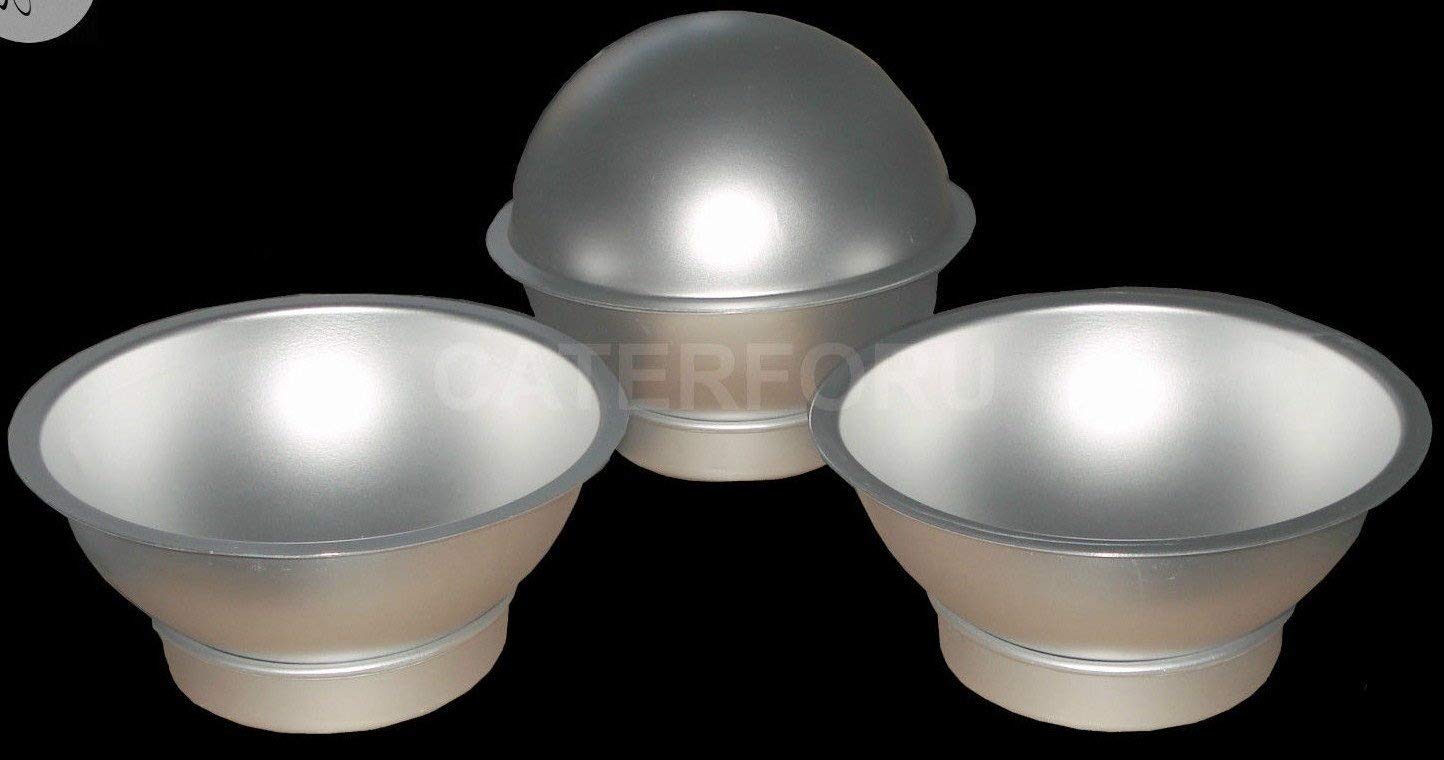 3D Sports Ball Cake TIN PAN Set Football Tennis Basketball Golf Half ...