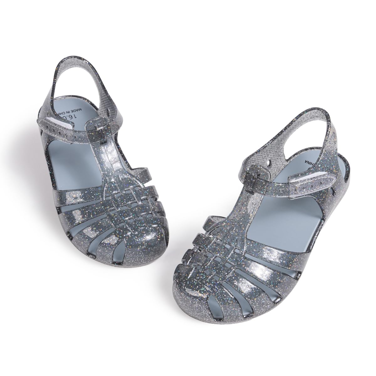Snapklik.com : Toddler Girls Jelly Sandals Closed Toe Water Beach ...