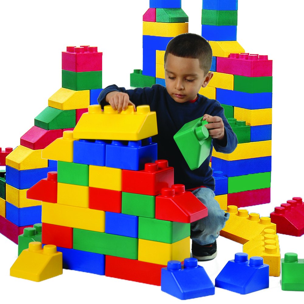 Constructive Playthings Edl 2 Giant Edu Blocks Double Set 52 ...