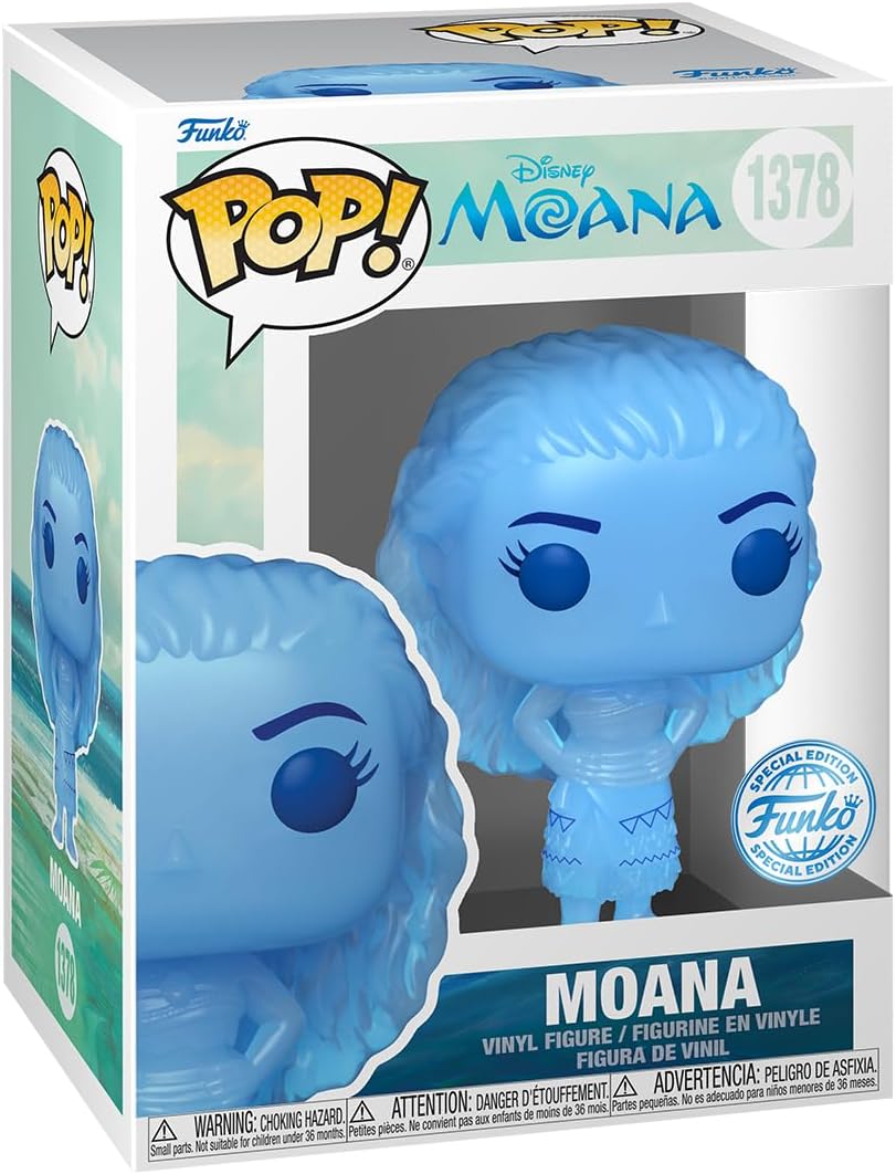 Amazon.com: Funko Moana Translucent Pop! Vinyl Figure #1378 ...